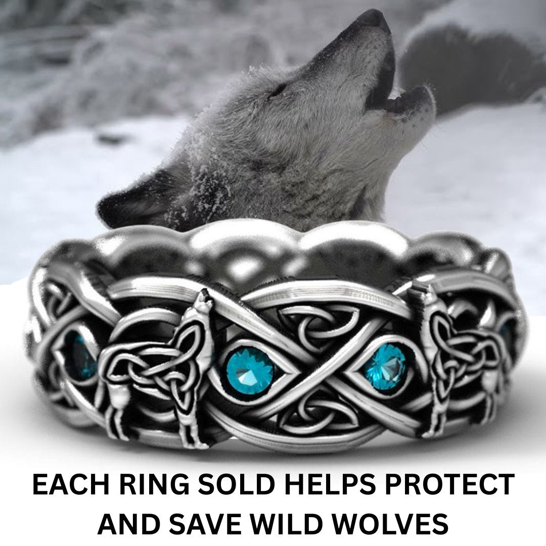 Silver Wolf Mission Ring