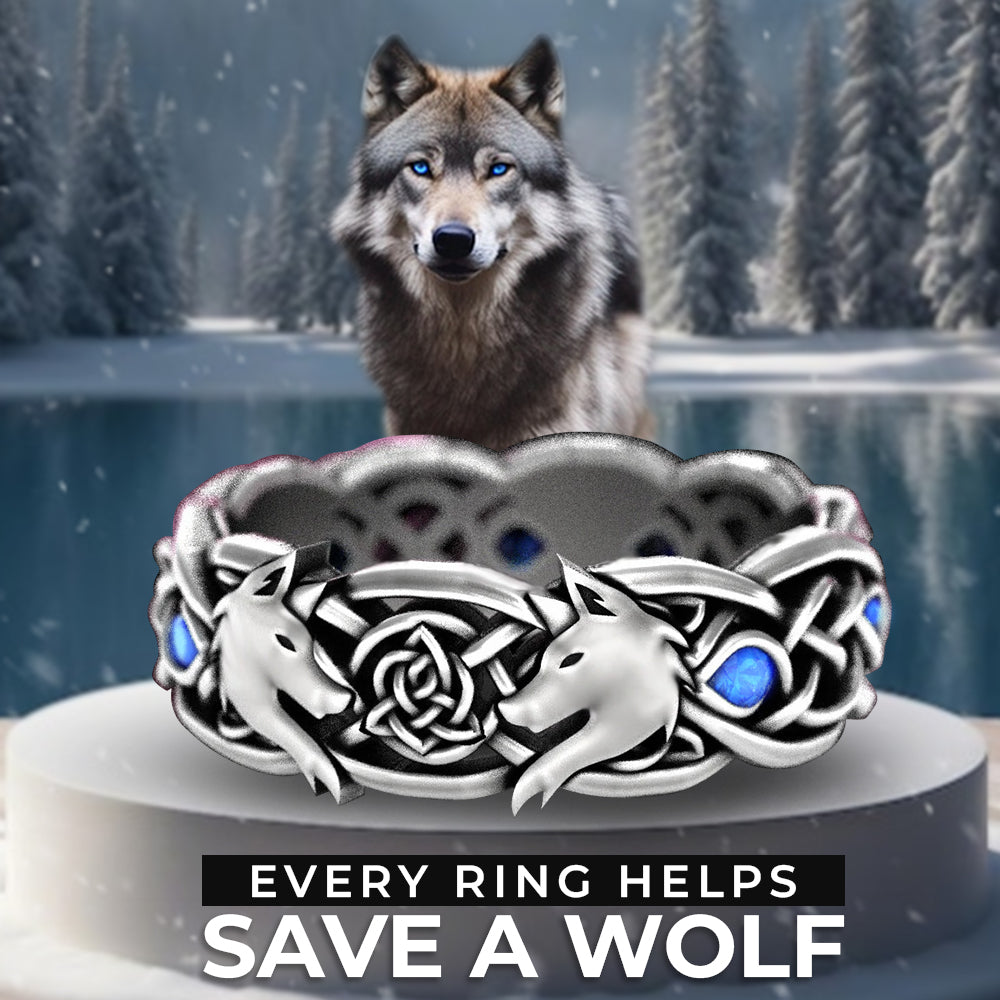 Wolf Mission™ Save A Wolf Ring