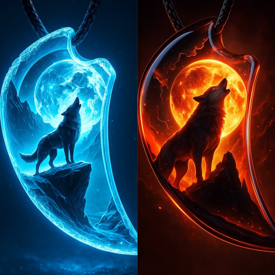 Both Wolf Mission Necklaces (BUY 1 GET 1 FREE)