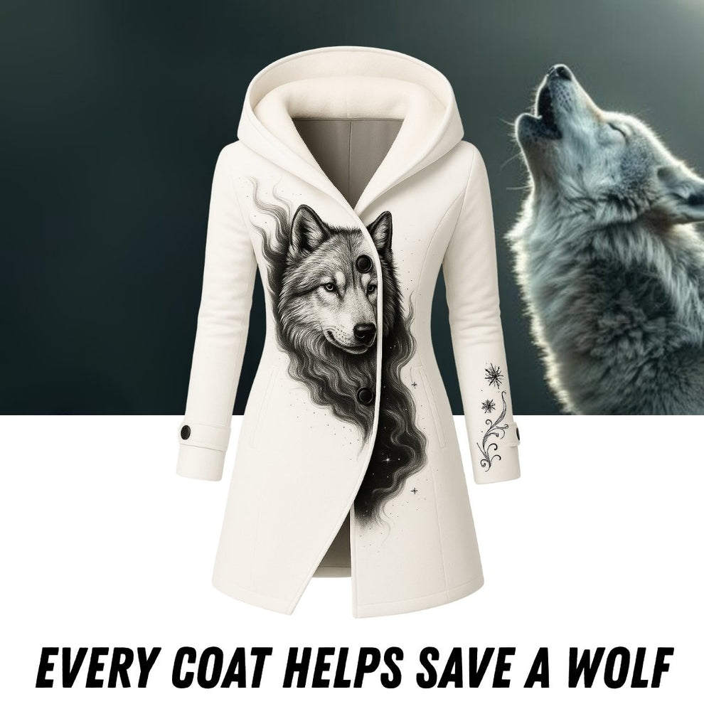 Save A Wolf Coat For Women – Wolf Mission
